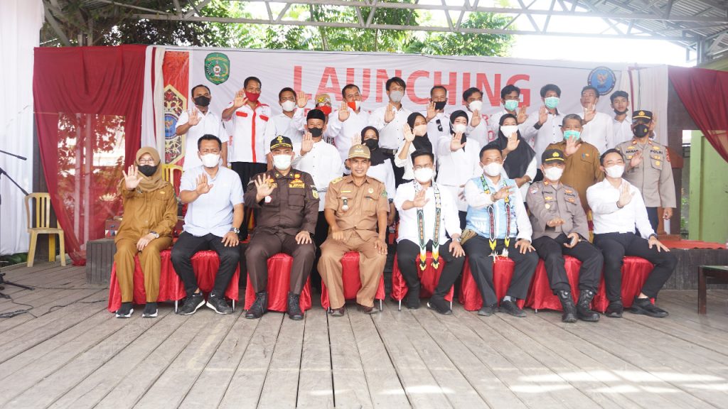 Wabup Kukar H.Rendi Solihin Launching Desa Bersih Dari Narkoba (Desa Bersinar) - Jejak Kaltim